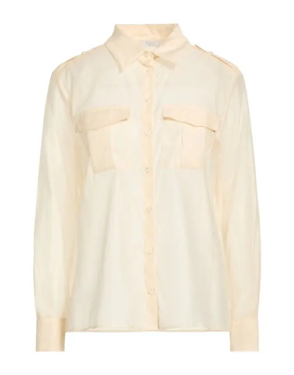 Peserico Cotton And Silk Shirt - Beige