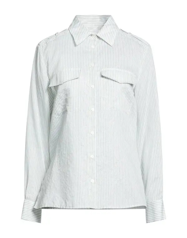 Peserico Striped Shirt - Green
