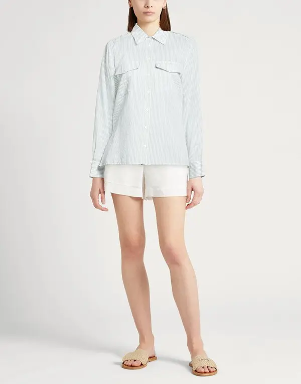Peserico Striped Shirt - Green