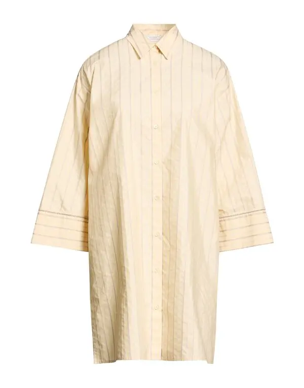Peserico Striped Shirt With Crystals