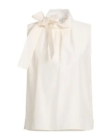 Peserico Light Cotton Silk Bow Blouse