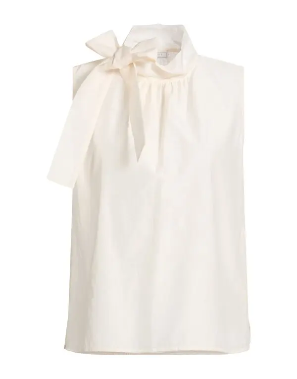 Peserico Light Cotton Silk Bow Blouse