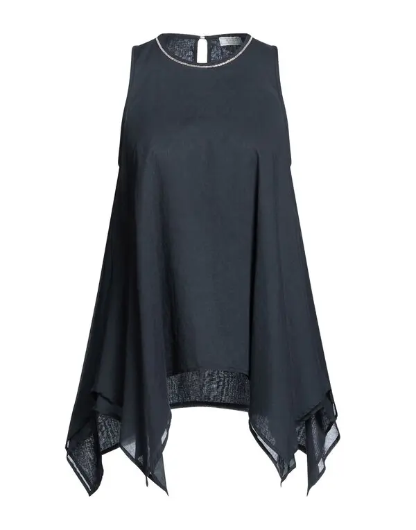 Peserico Voile Top With Appliqués