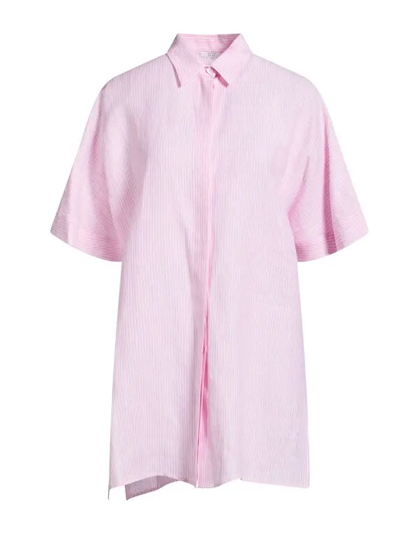 Peserico Linen Striped Long Shirt