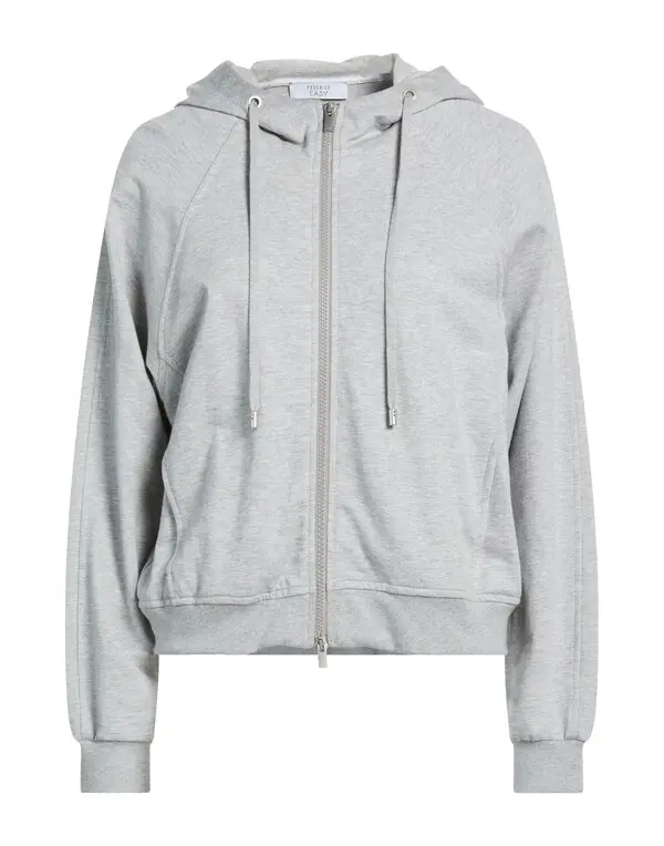 Peserico Light Cotton-elastane Sweatshirt - Grey