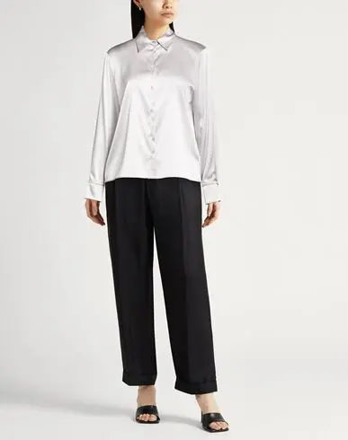Peserico Silk & Elastane Button-up Shirt - Grey