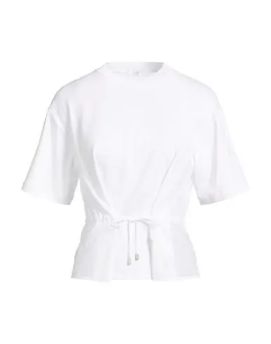 Peserico Cotton Blend T-shirt With Drawstring Waist
