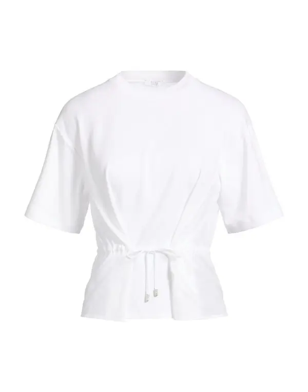 Peserico Cotton Blend T-shirt With Drawstring Waist