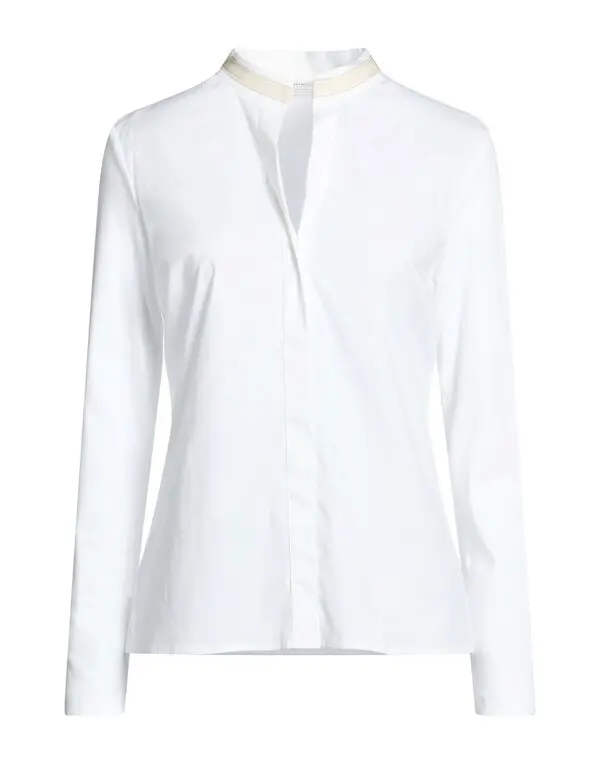 Peserico Shirt With Mandarin Collar