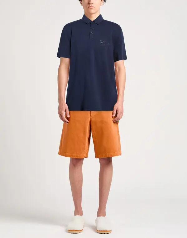 Armani Exchange Polo Shirt Size Cotton - Blue