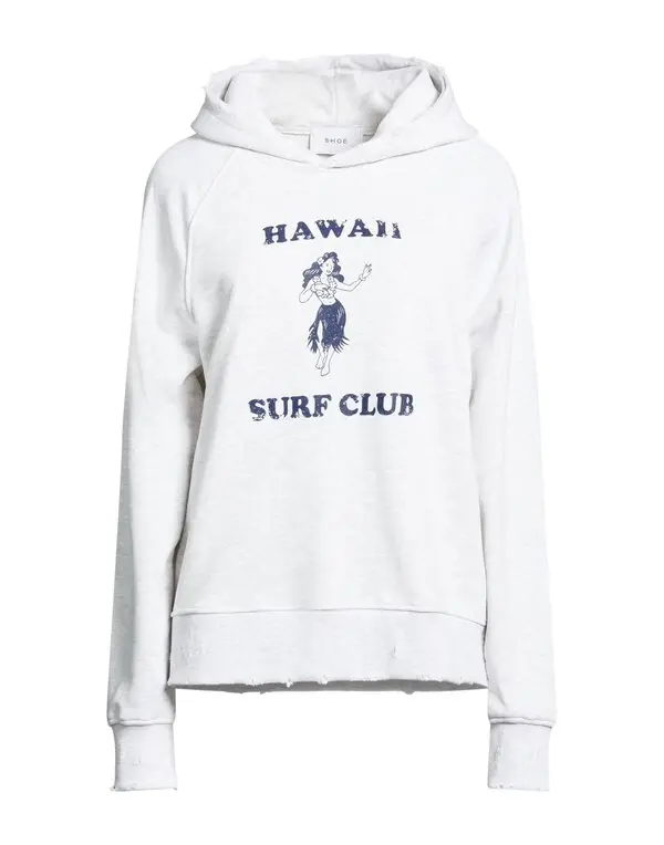SHOE Cotton-blend Fleece Sweatshirt