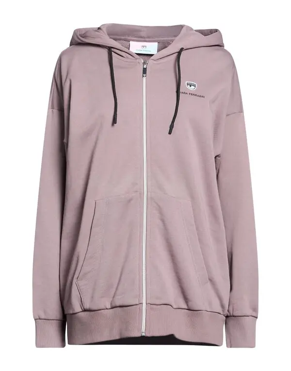 CHIARA FERRAGNI Cotton Zip-up Hoodie