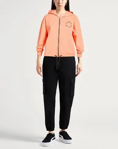 SHOE Hooded Zip Up Sweatshirt - Orange