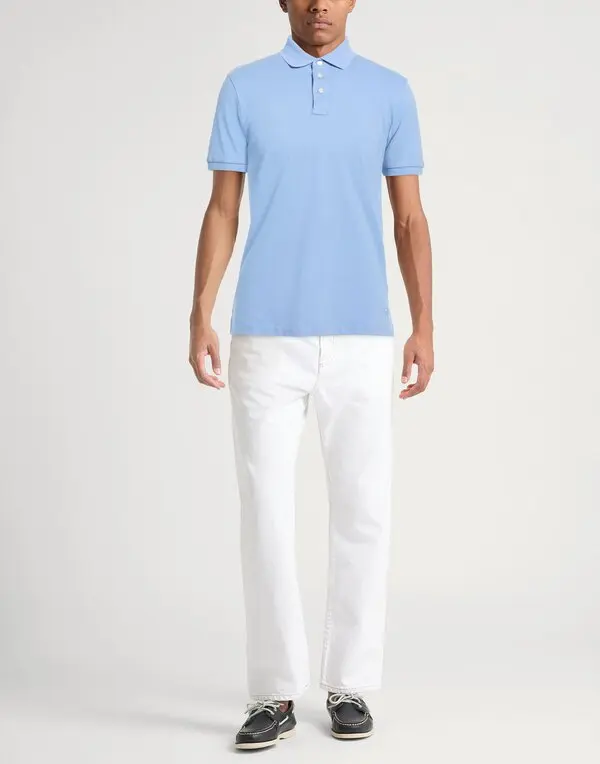 HACKETT Polo Shirt Size Cotton - Light Blue
