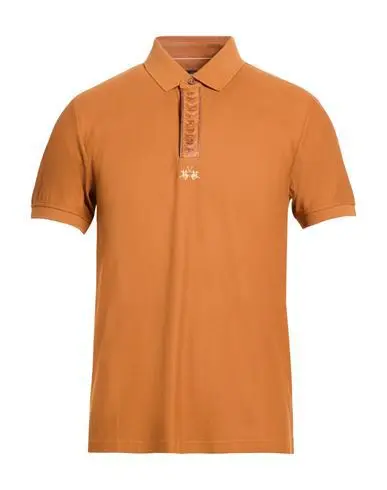LA MARTINA Polo Shirt Size Cotton, Elastane