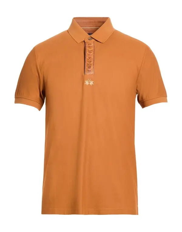 LA MARTINA Polo Shirt Size Cotton, Elastane
