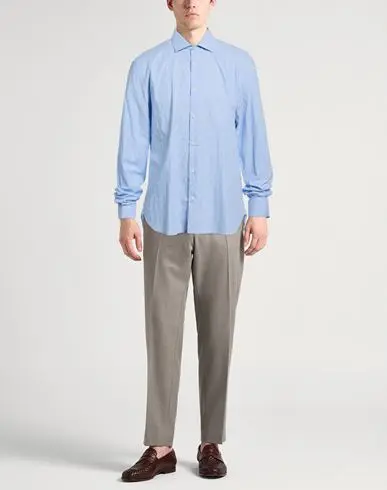 John Varvatos Shirt Size Cotton, Polyamide, Elastane
