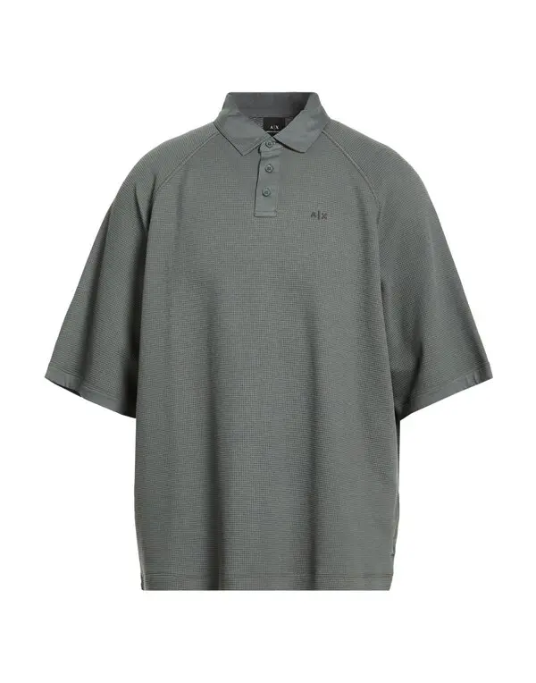 Armani Exchange Polo Shirt Size Cotton, Polyester, Elastane