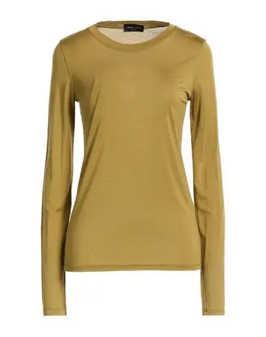 ROBERTO COLLINA Long Sleeve Cotton Jersey Crewneck T-shirt