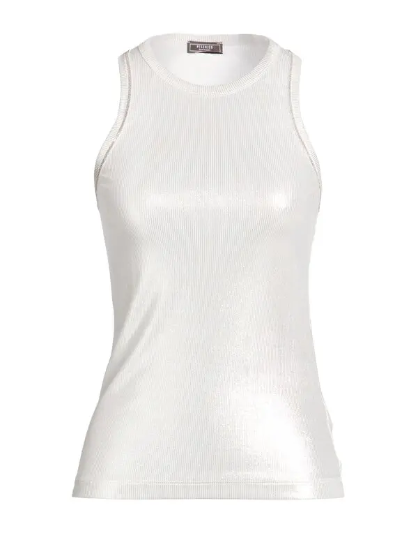 Peserico Sleeveless Tank Top - Silver