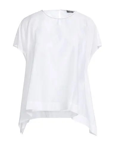 Peserico Cotton And Silk Top - White