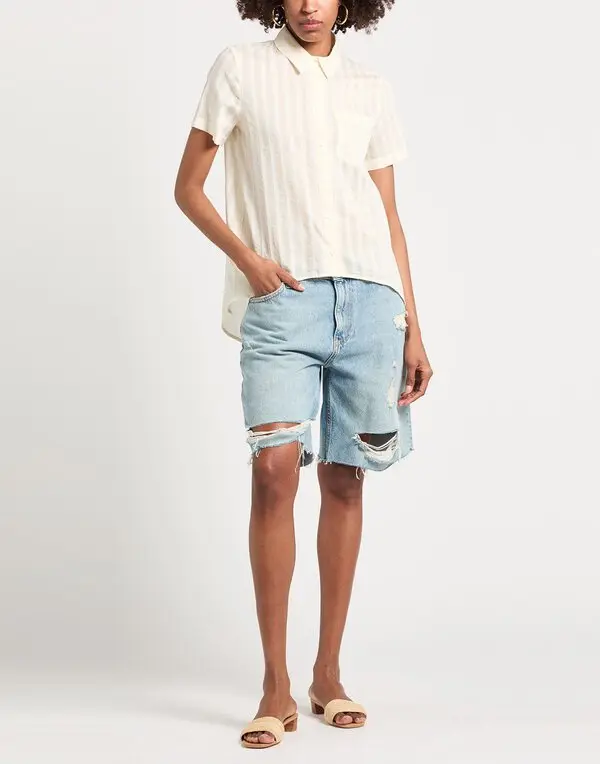 Peserico Cotton-silk Striped Shirt