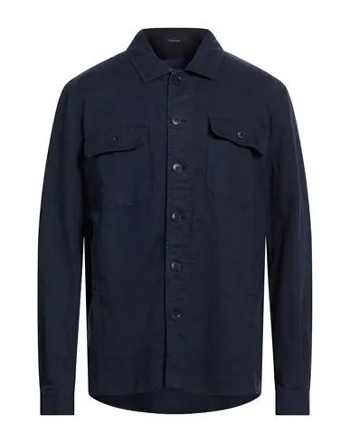 DRUMOHR Jacket Size Linen - Blue