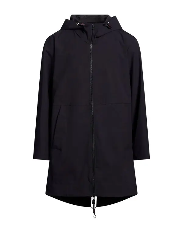 Peuterey Cotton-elastane Overcoat - Blue
