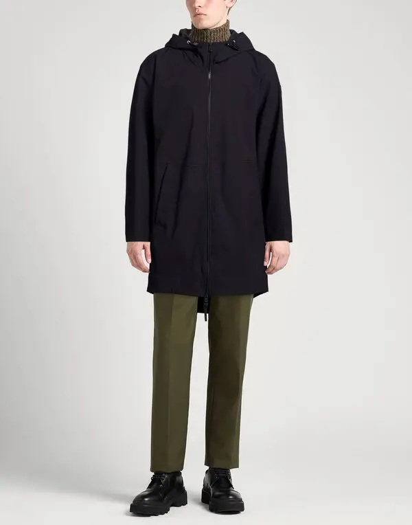 Peuterey Cotton-elastane Overcoat - Blue