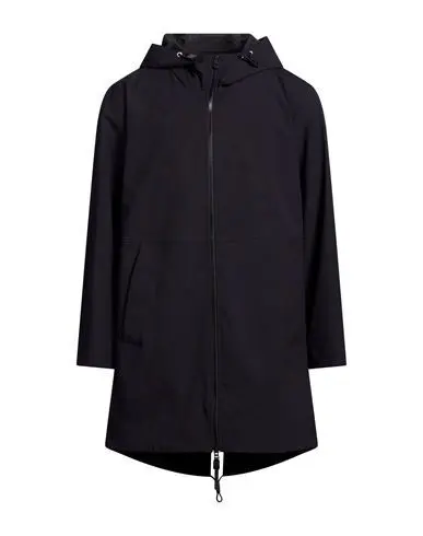 Peuterey Cotton-elastane Overcoat - Midnight Blue
