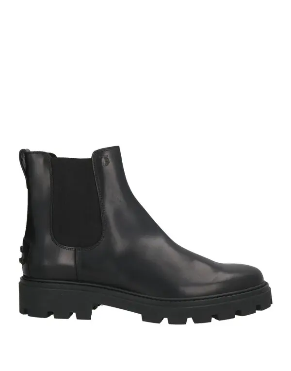 TOD'S Leather Ankle Chelsea Boots