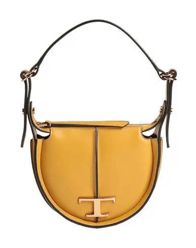 TOD'S Leather Hobo Bag - Yellow