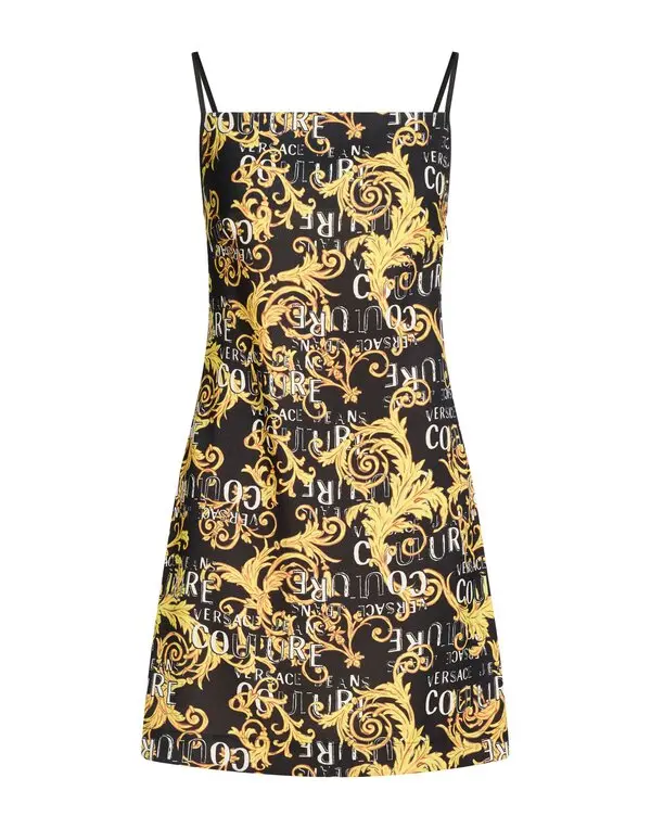 Versace Black Gold Dresses | Editorialist