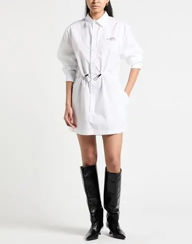 Dsquared2 Mini Cotton Shirt Dress - White
