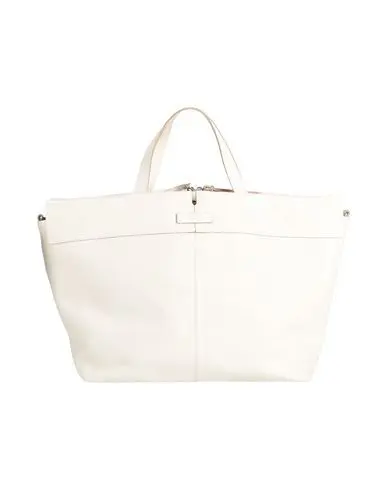GIANNI CHIARINI Leather Tote - White