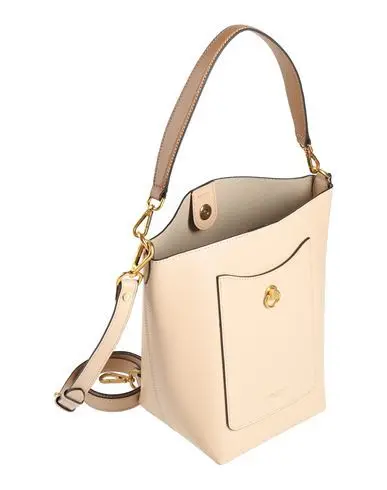 GIANNI CHIARINI Leather Bucket Bag With Detachable Top Handle