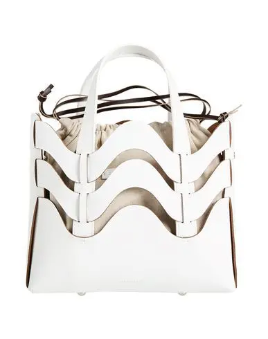ZANELLATO Leather Shopper Bag - White