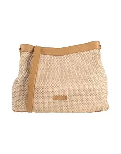 GIANNI CHIARINI Cross-body Bag Textile Fibers - Beige