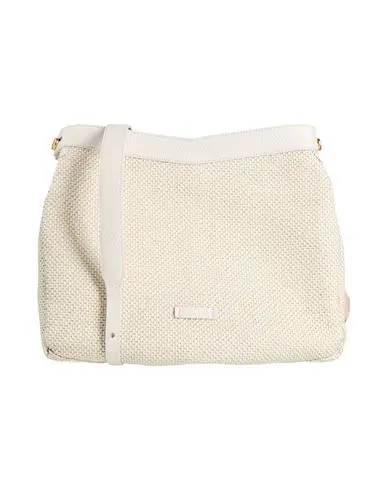 GIANNI CHIARINI Cross-body Bag Textile Fibers - Off White