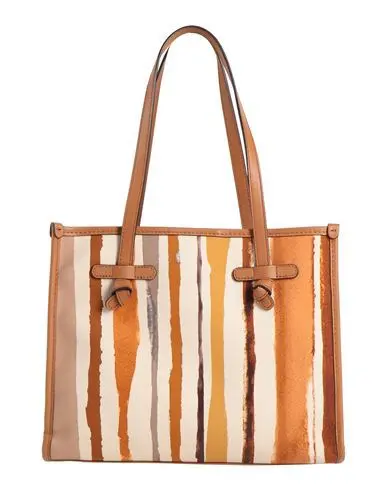 GIANNI CHIARINI Handbag Camel Textile Fibers - Beige