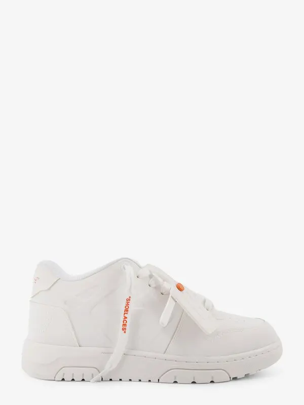 Off-White Out Of Office Molded Leather Sneakers - White
