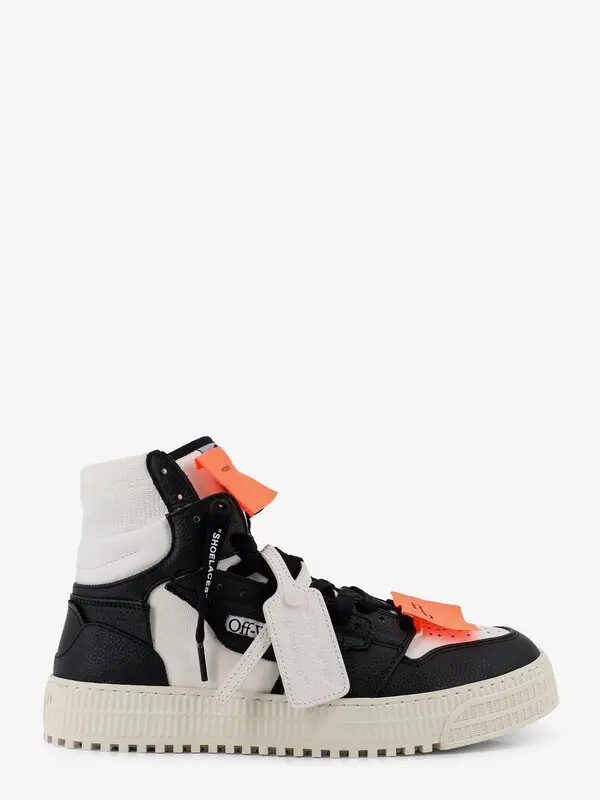 Off-White 3.0 Court High-top Leather Sneakers - Black