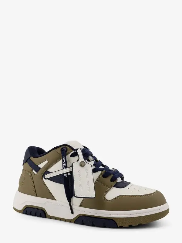 Off-White Out Of Office Leather Sneakers - Green