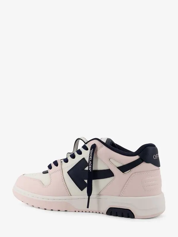 Off-White Out Of Office Leather Sneakers - Pink