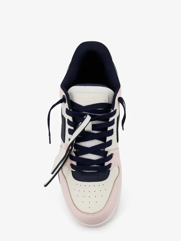Off-White Out Of Office Leather Sneakers - Pink
