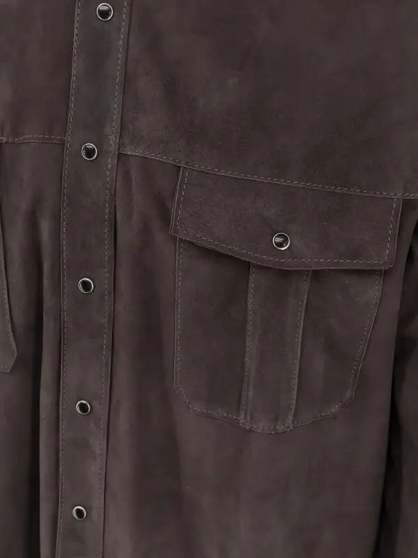 DFOUR Suede Shirt