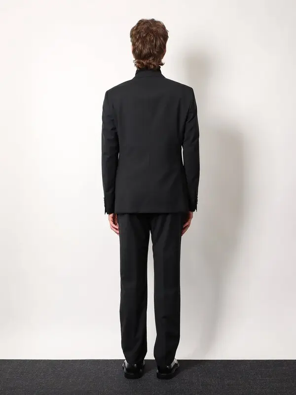 Tagliatore Virgin Wool Suit - Black