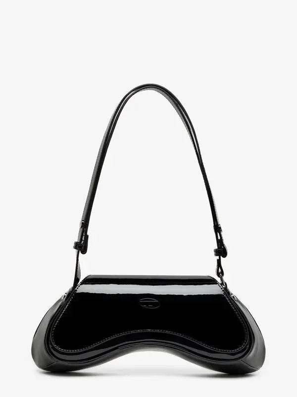 DIESEL® Crossbody Bag Patent Fabric - Black