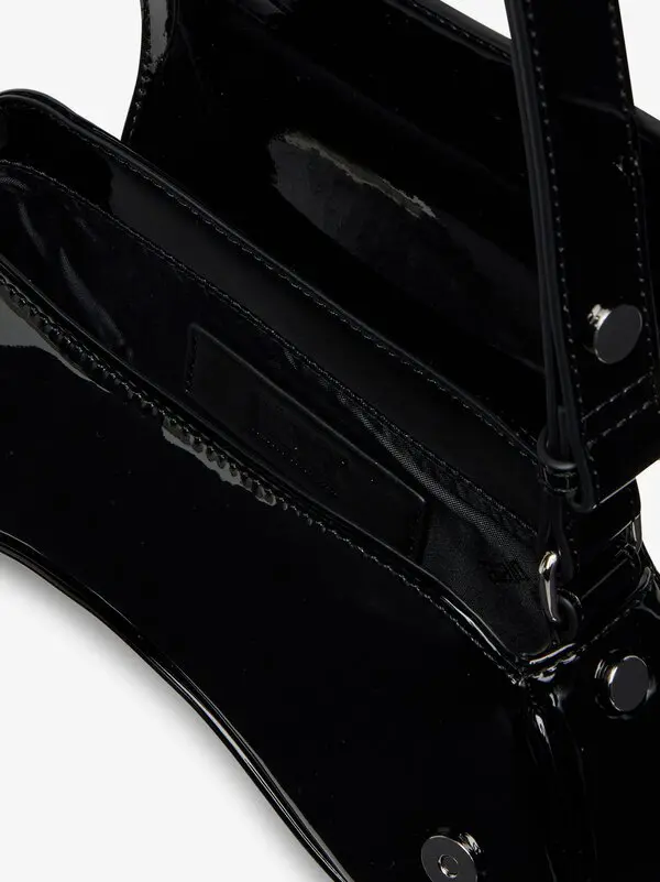 DIESEL® Crossbody Bag Patent Fabric - Black