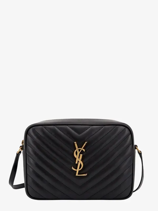 Saint Laurent Quilted Leather Camera Shoulder Bag